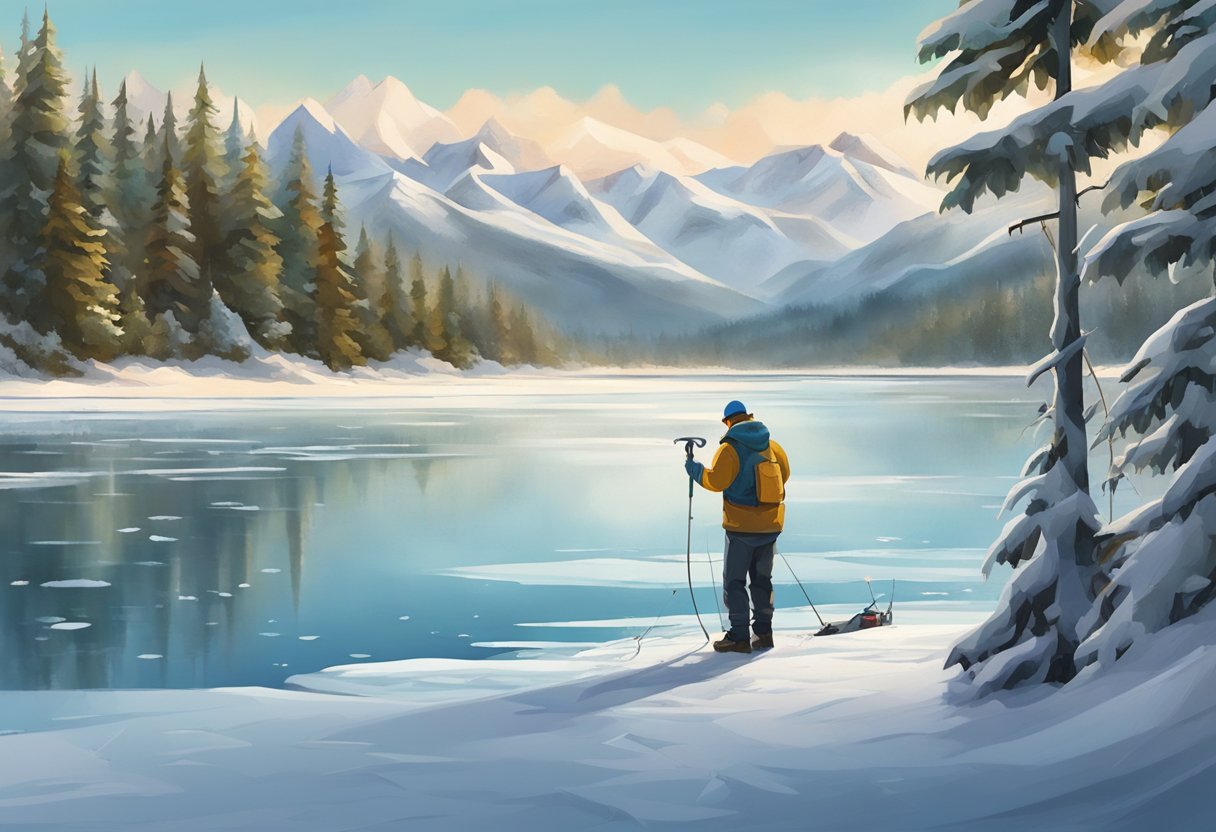 Winter Fishing Excitement: Tips for the Chilly Catch! – Fishing At Work