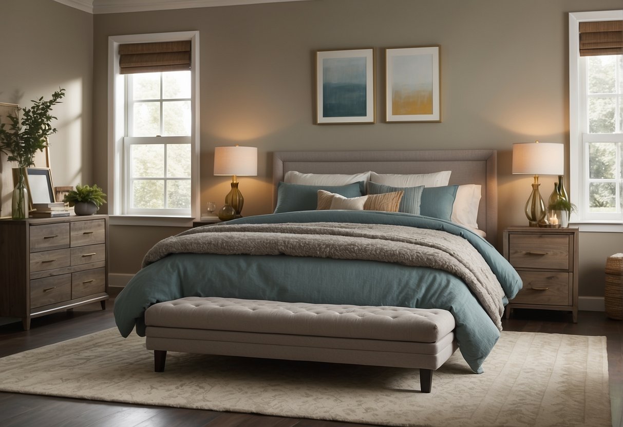 25 Beautiful Bedroom Color Schemes: Inspiring Palettes with Color Chart ...