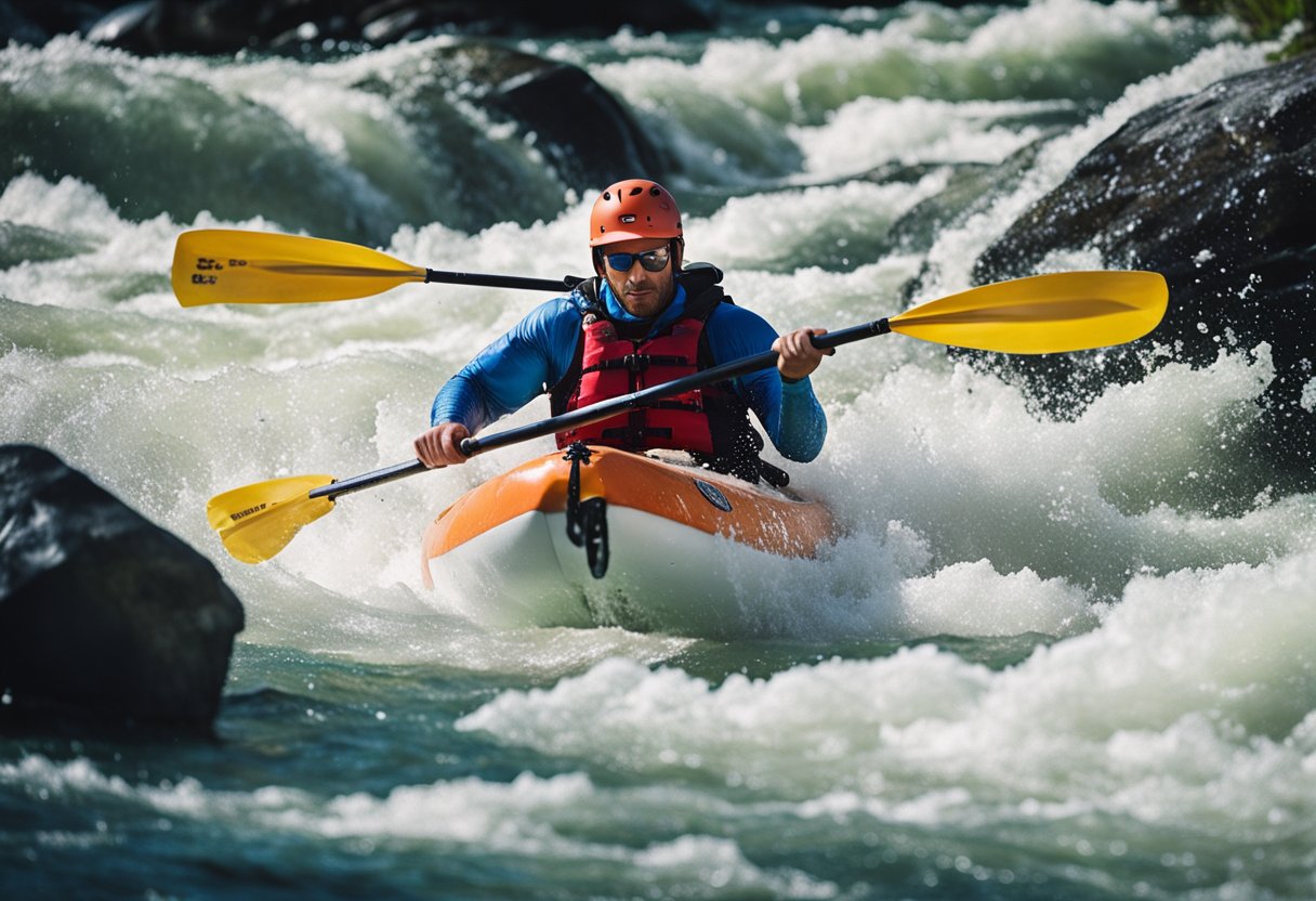 White Water Rafting in a Kayak - Essential Techniques