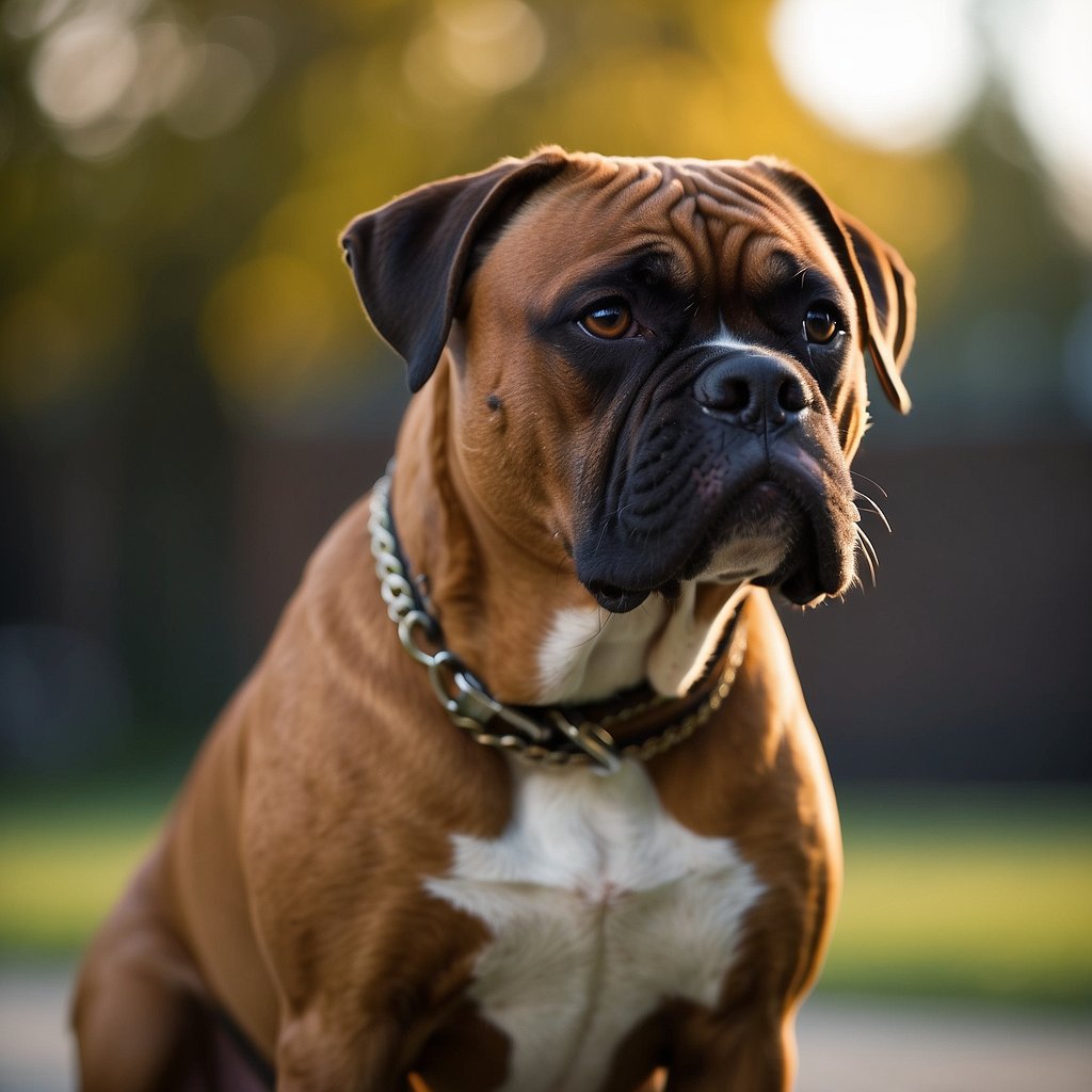 Bullboxer Pit Dog Breed Guide: Insights with Visuals on Care & Training ...