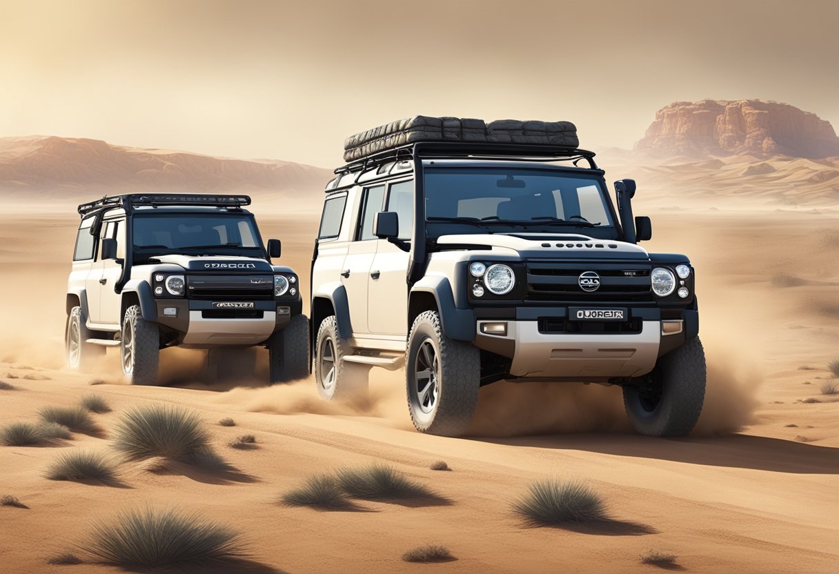 Defender 110 vs Land Cruiser 76: Battle of the Burly Bruisers – Who ...
