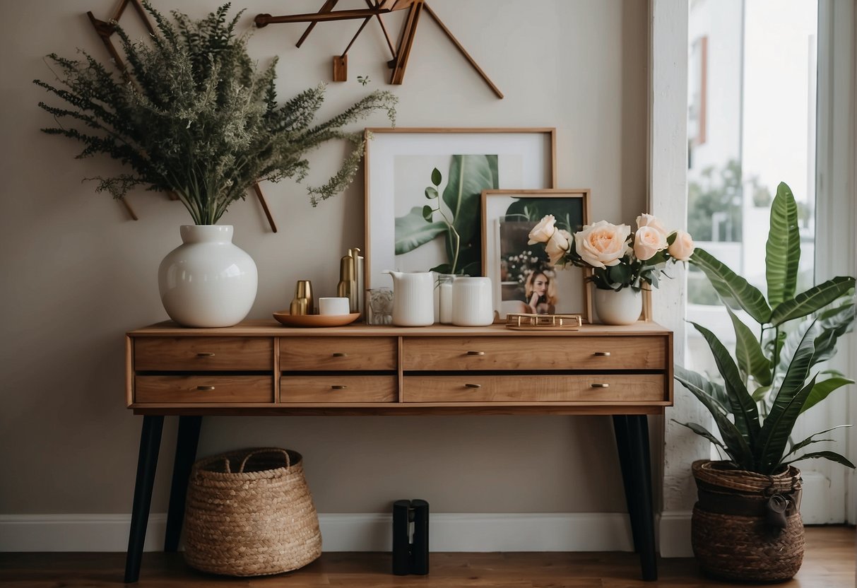 30 Stunning Entryway Table Decor Ideas: Elevate Your Home's First Impression - Quiet Joy At Home