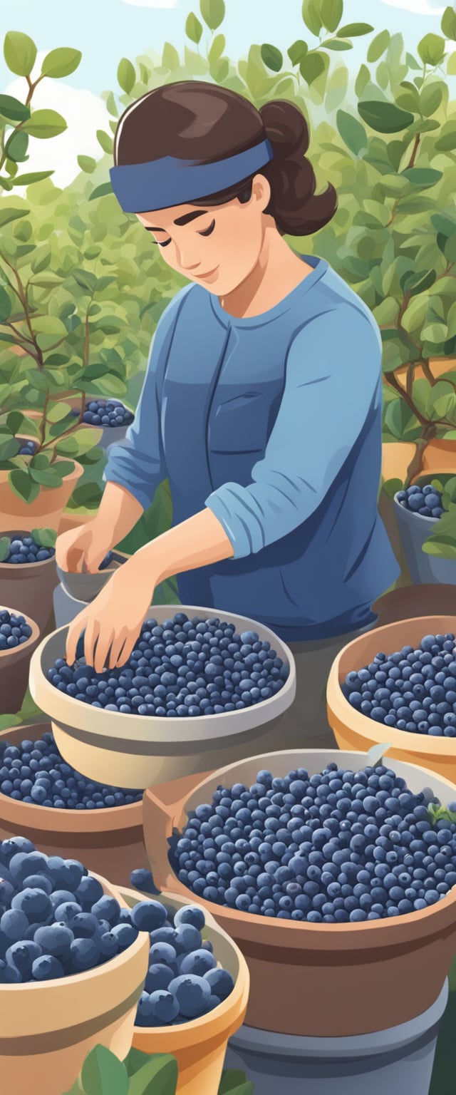 How to Grow Blueberries in Pots - Creative Homemaking