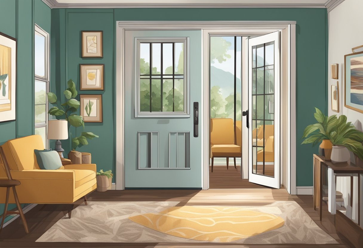 Front Door Opens into Living Room Decor: Maximizing Your Entryway ...