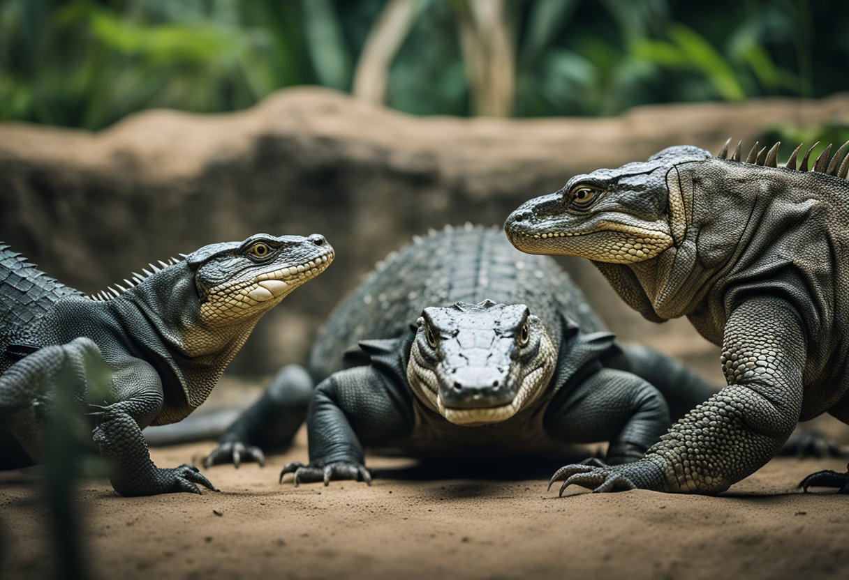 Komodo Dragon vs Crocodile: Clash of the Titans in the Animal Kingdom ...