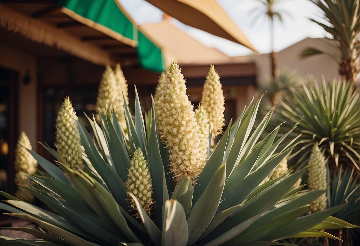 Why Yucca Plants and Women are Featured in Mexican Restaurant Decor
