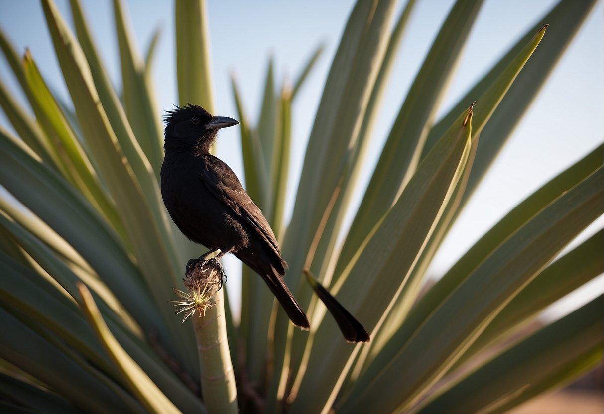What is the Black Cap on Yucca Plants: Understanding Yucca Bloom Stalks