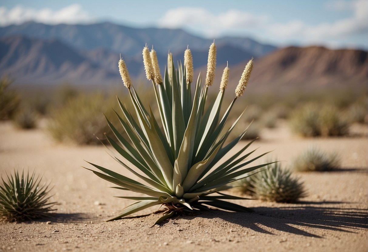 What is the Black Cap on Yucca Plants: Understanding Yucca Bloom Stalks