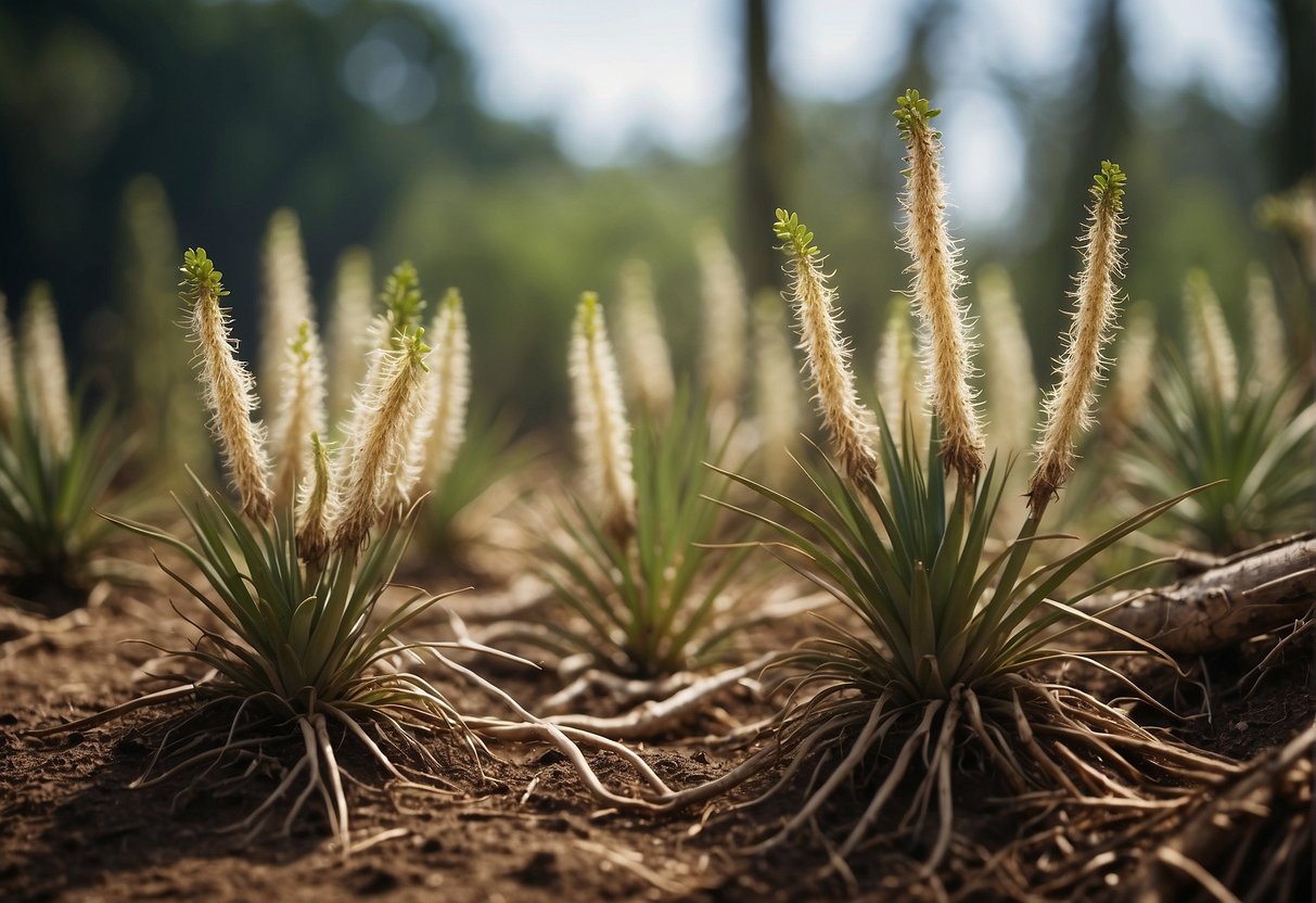 When Yucca Roots Emerge from the Top of the Plants: What It Means and ...