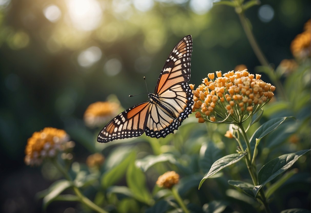 Planting a Monarch Butterfly Garden with Milkweed and Host Plants in ...