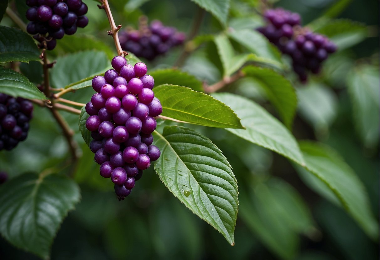 What is a Beautyberry Bush: A Guide to the Shrub with Vibrant Purple ...