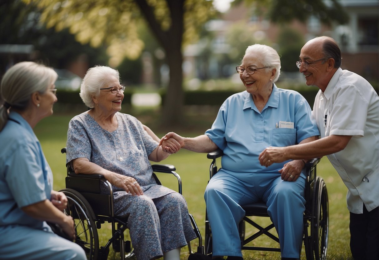The Relationship Between Care Workers and Residents - Care Home Woking ...