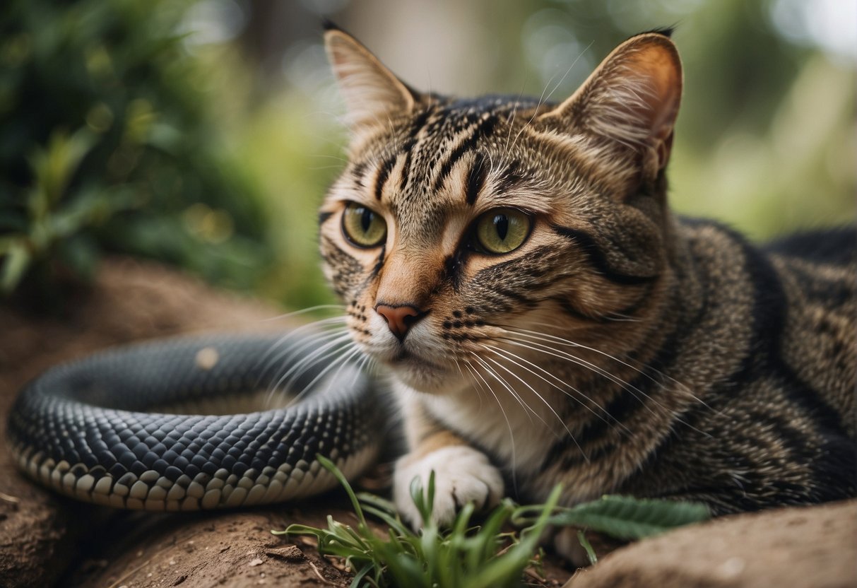 Do Cats Deter Snakes: Myth or Effective Garden Strategy? - Evergreen Seeds