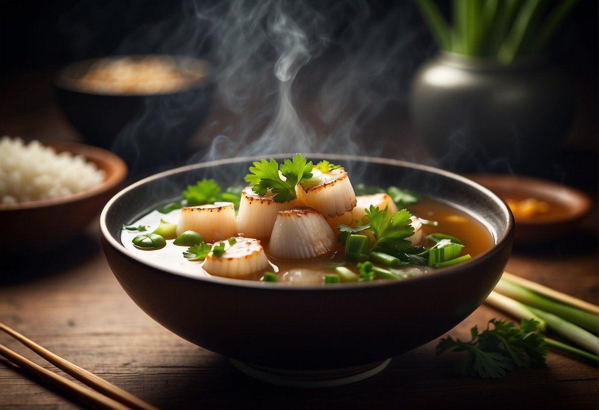 Chinese Scallop Soup: Step-by-step recipe – Seaco Online