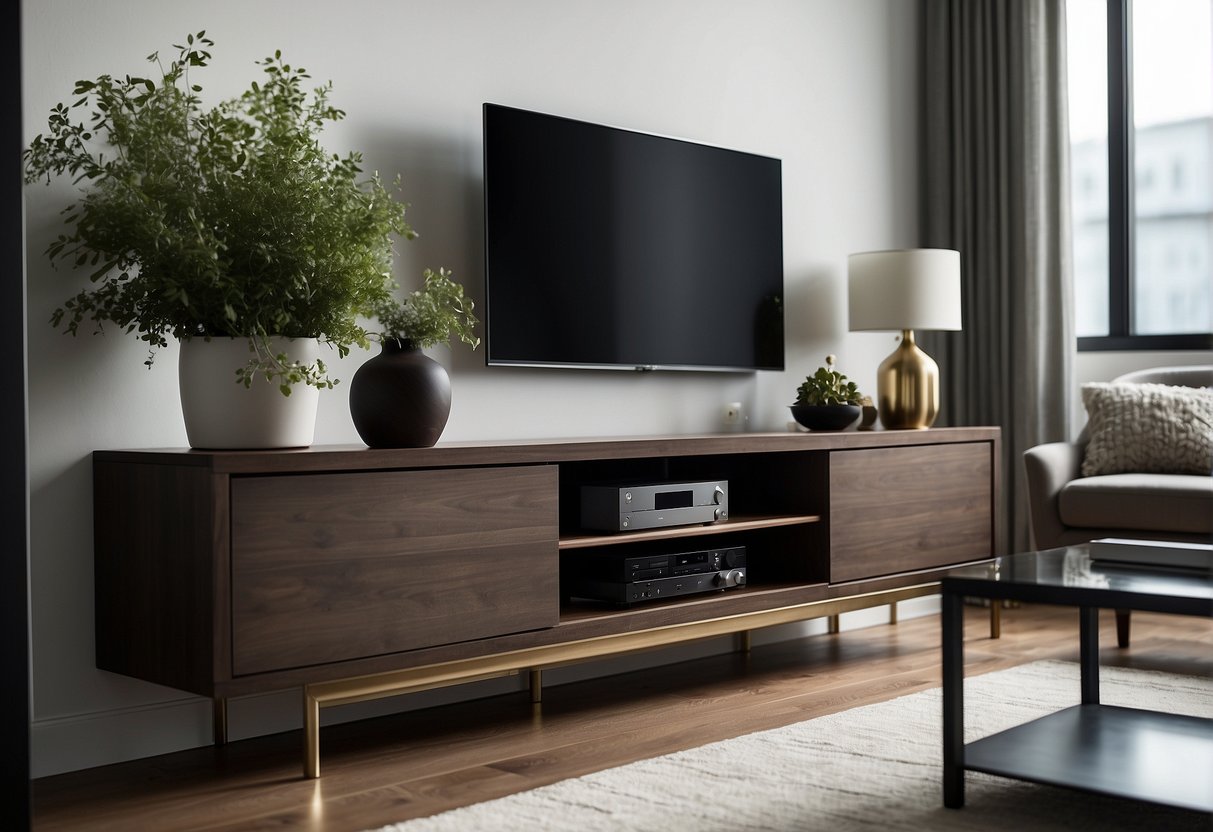 Stylish TV Console Designs for Living Rooms