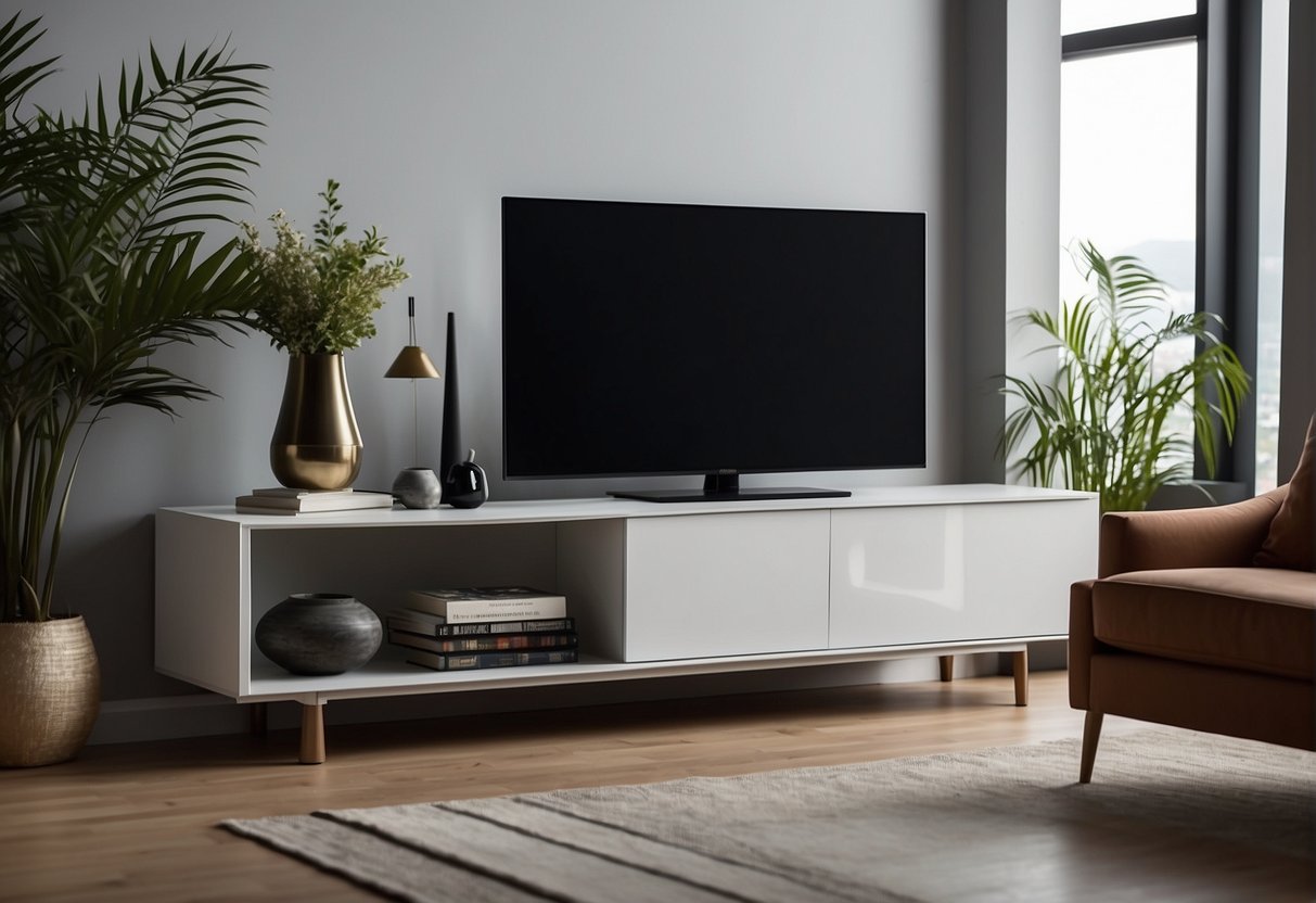 Stylish TV Console Designs for Living Rooms