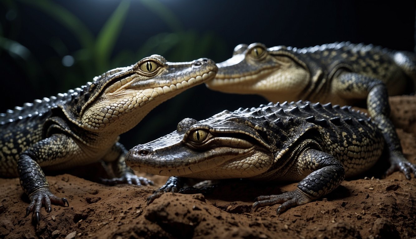Spectacled Caimans' Nighttime Nest Guarding: How These Reptiles Protect ...