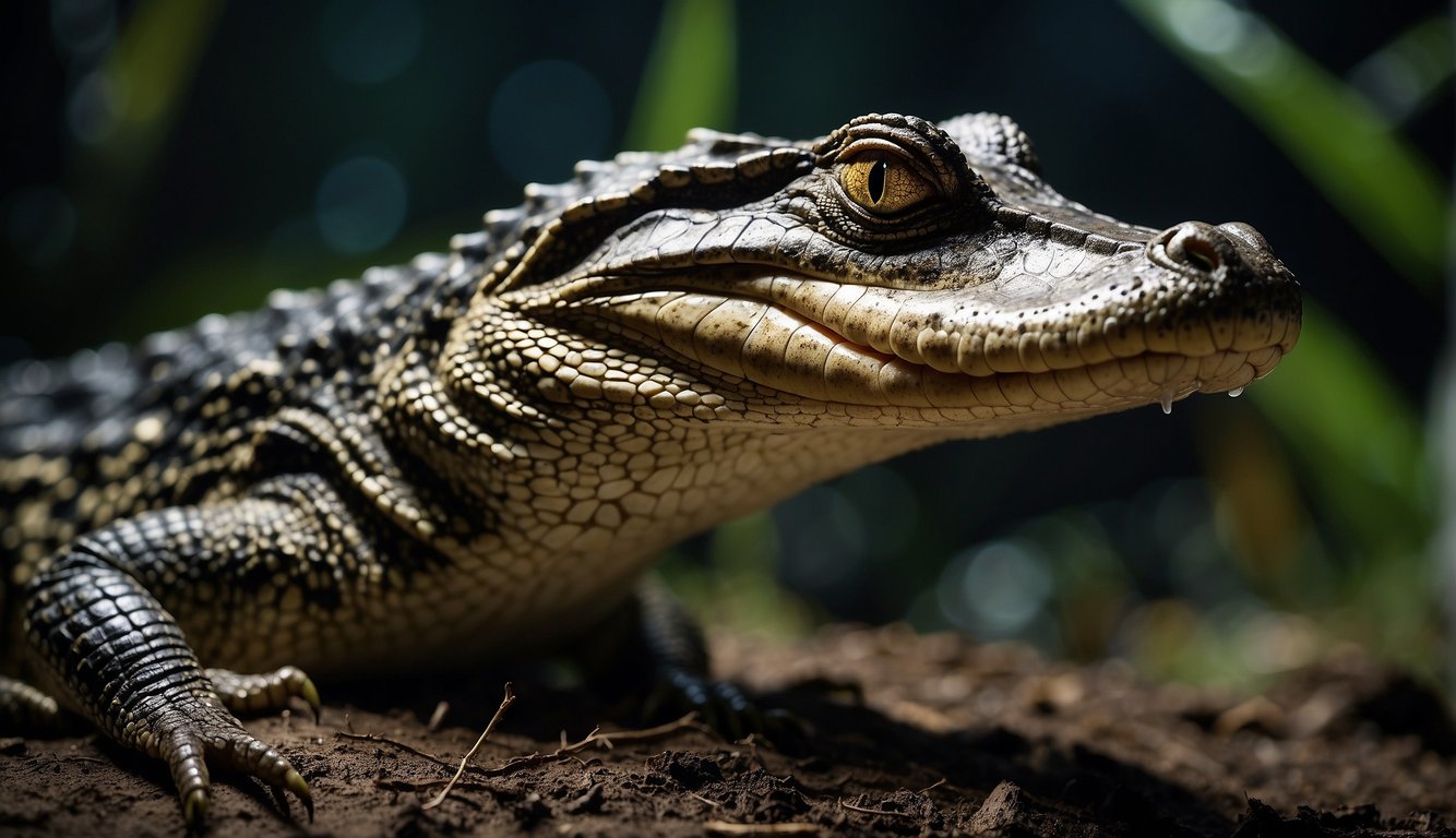 Spectacled Caimans' Nighttime Nest Guarding: How These Reptiles Protect ...