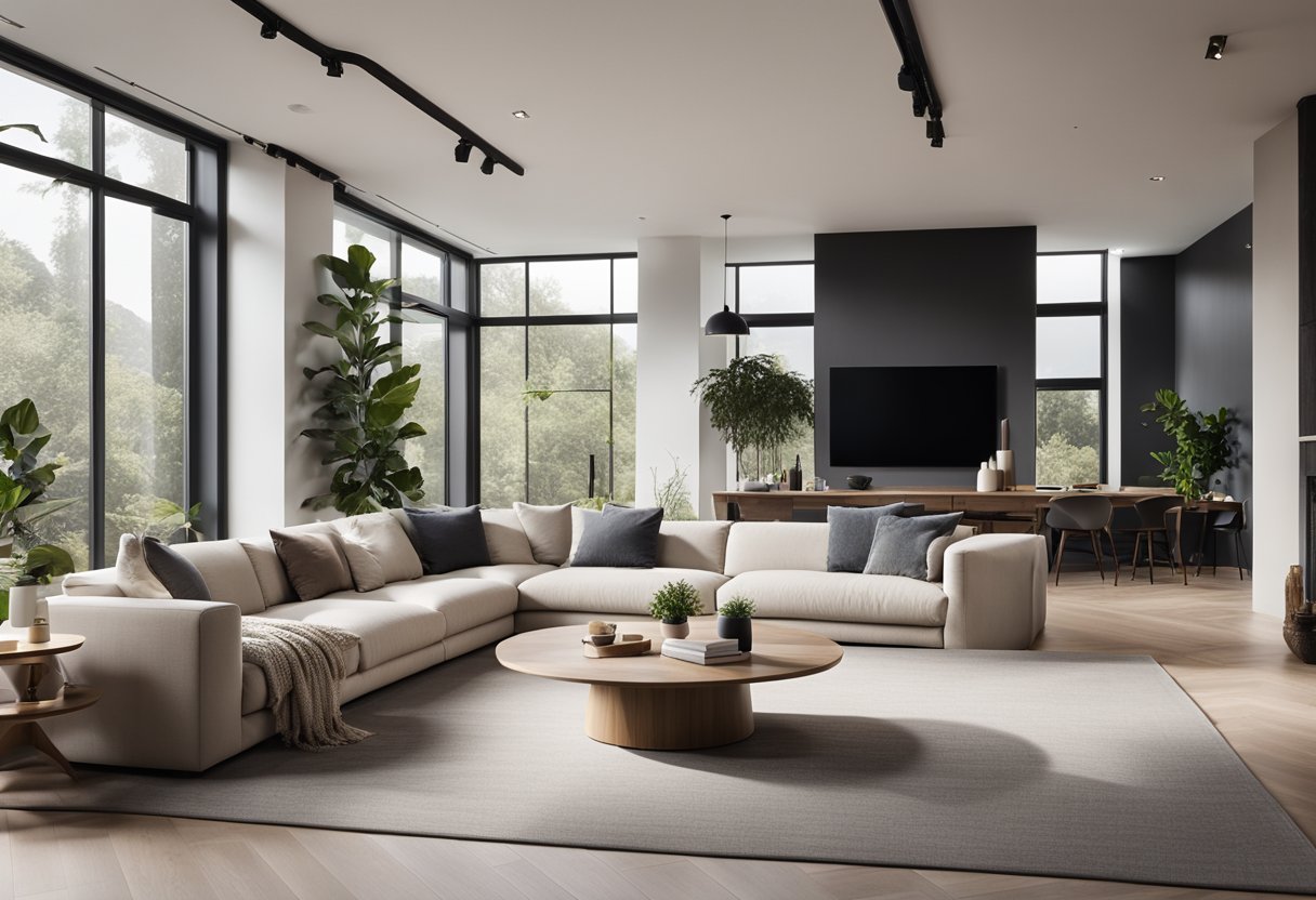 Warm Modern Interior Design: Stylish & Cozy