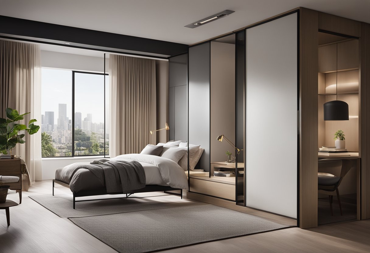 Maximize Space with Stylish Bedroom Partition Designs