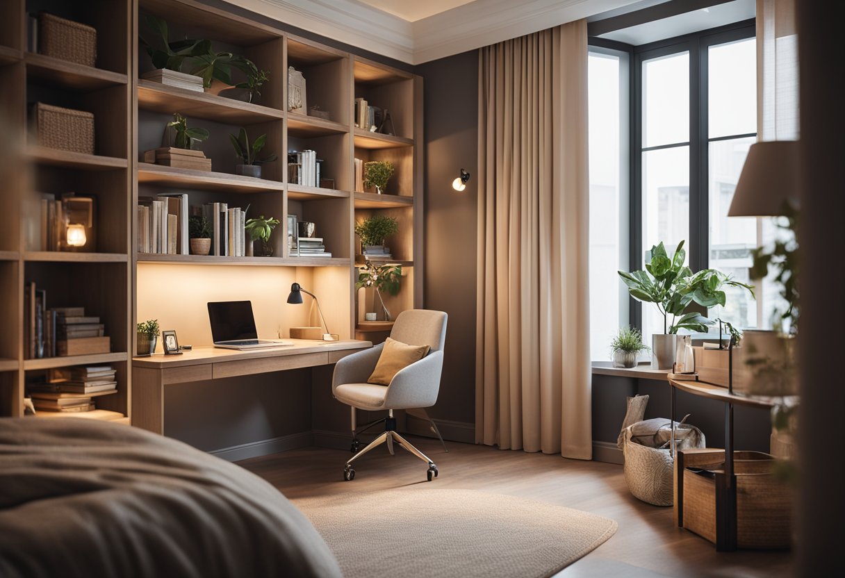 Bedroom Study Room Interior Design: Ultimate Productivity
