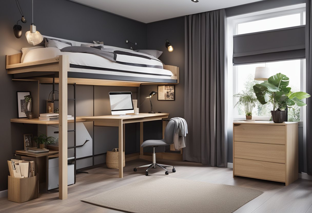 Stylish & Practical Small Single Bedroom Design Ideas