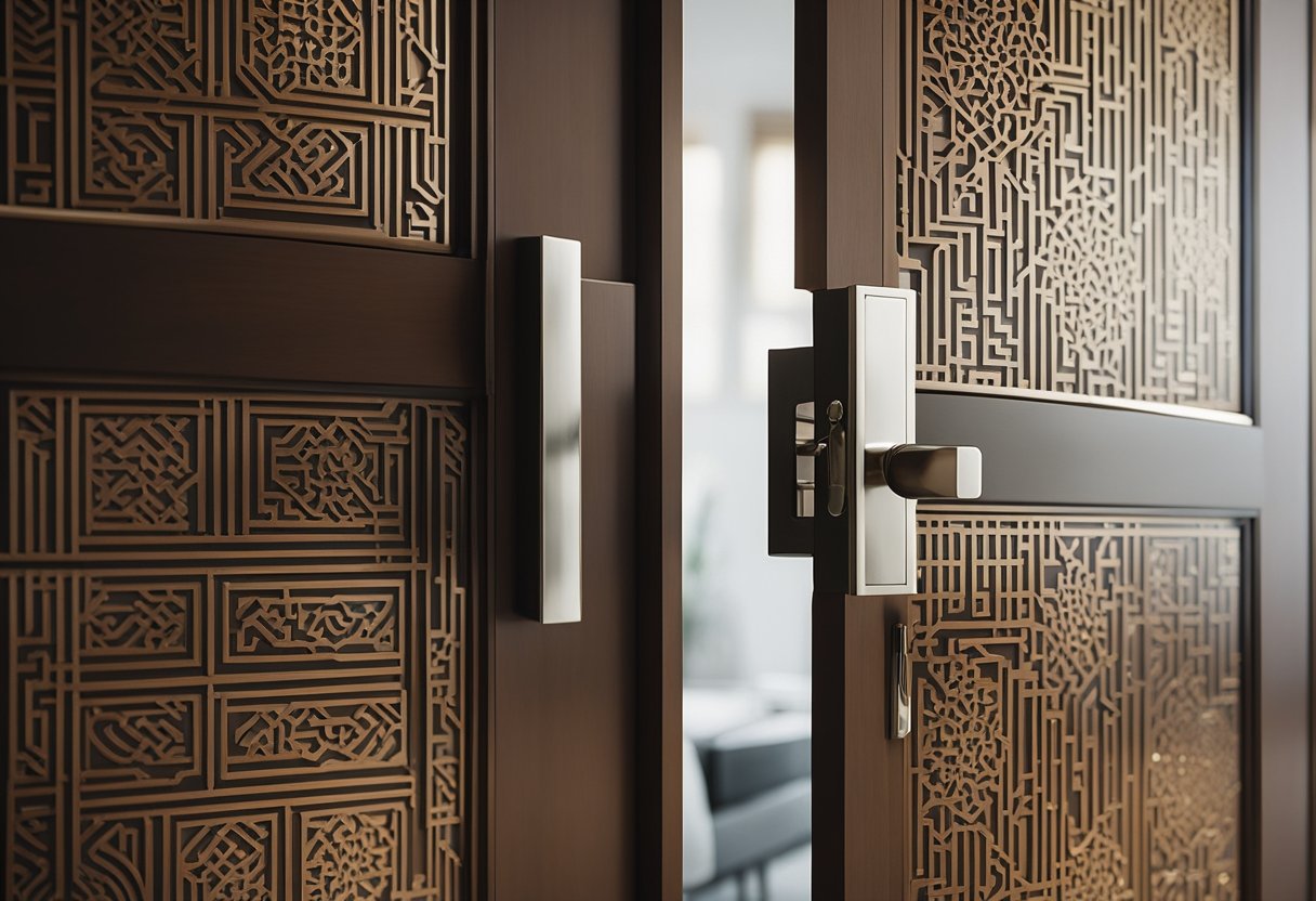 Elegant Living Room Door Design Solutions