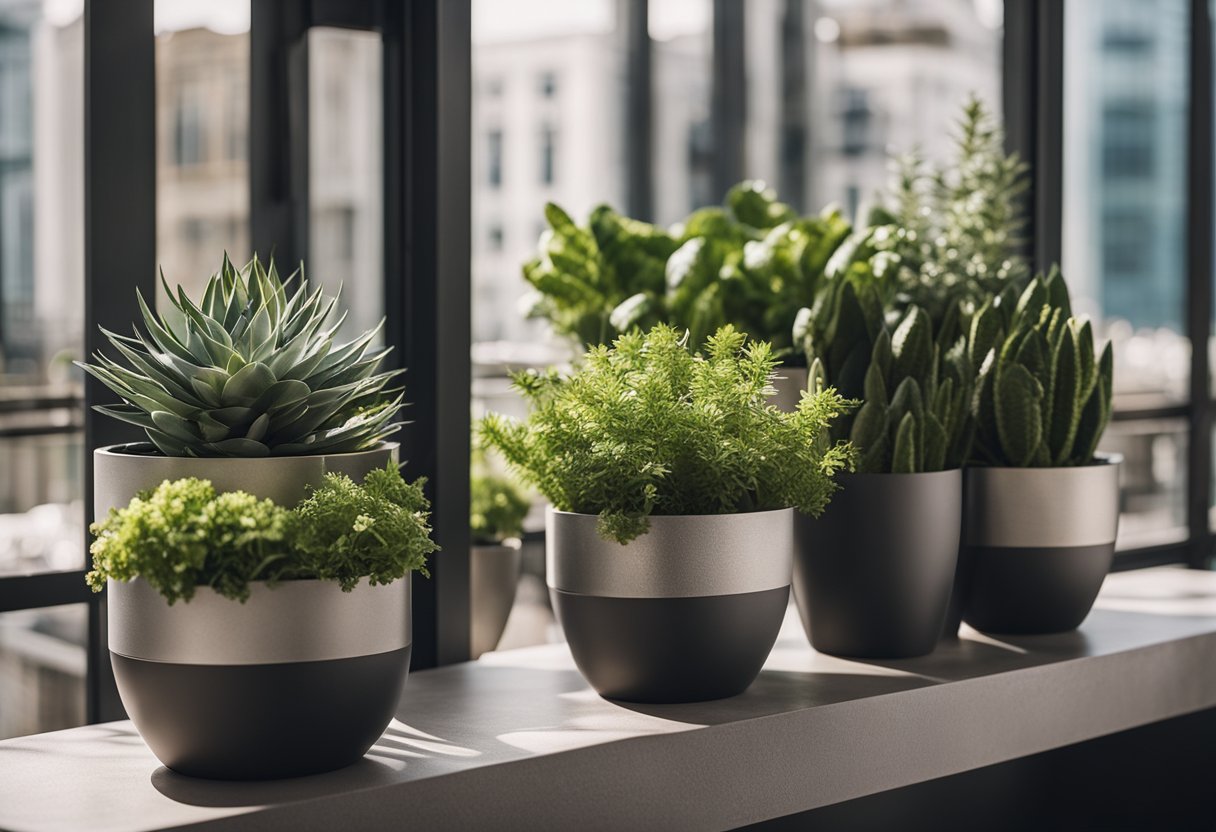 Elegant Flower Pot Stand Designs for Balcony