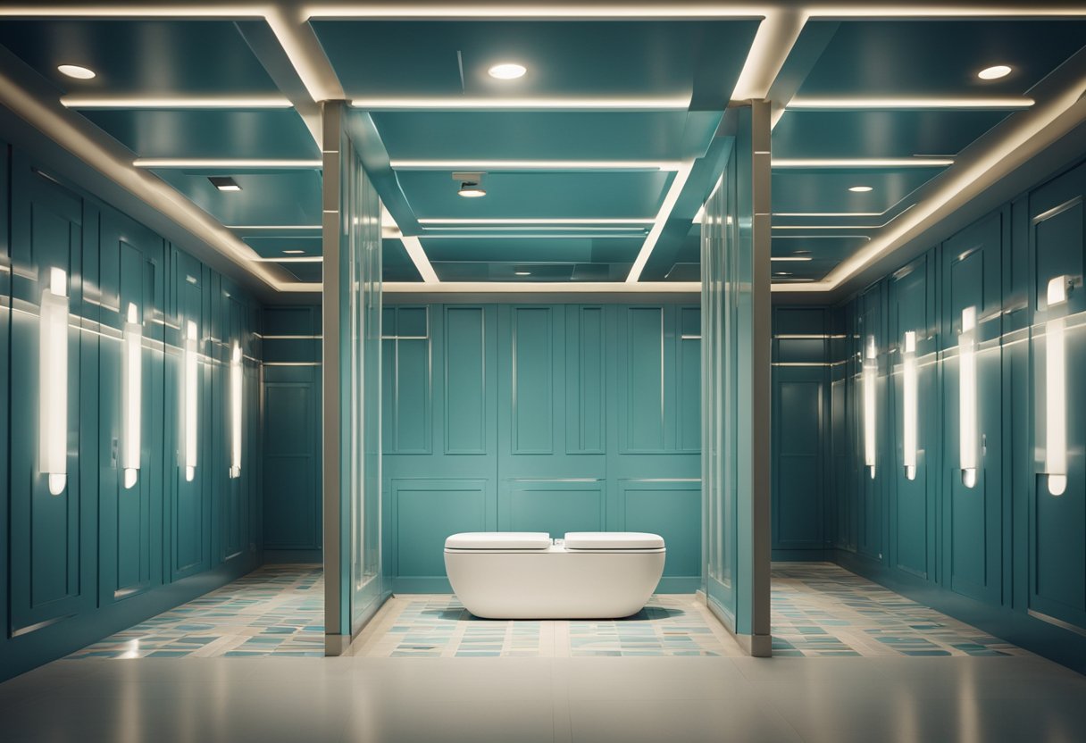 Enhance the Look of Your Toilet with a False Ceiling Design