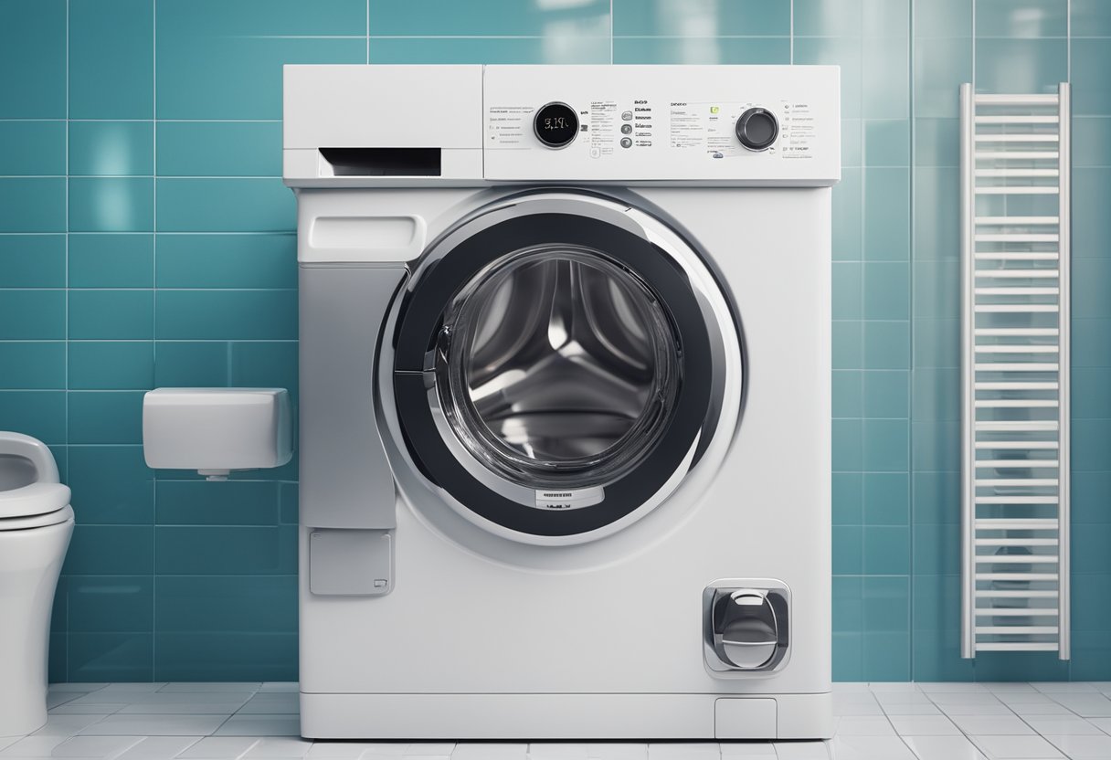 Washing Machine in Toilet Design: The Ultimate Space-Saving Solution!