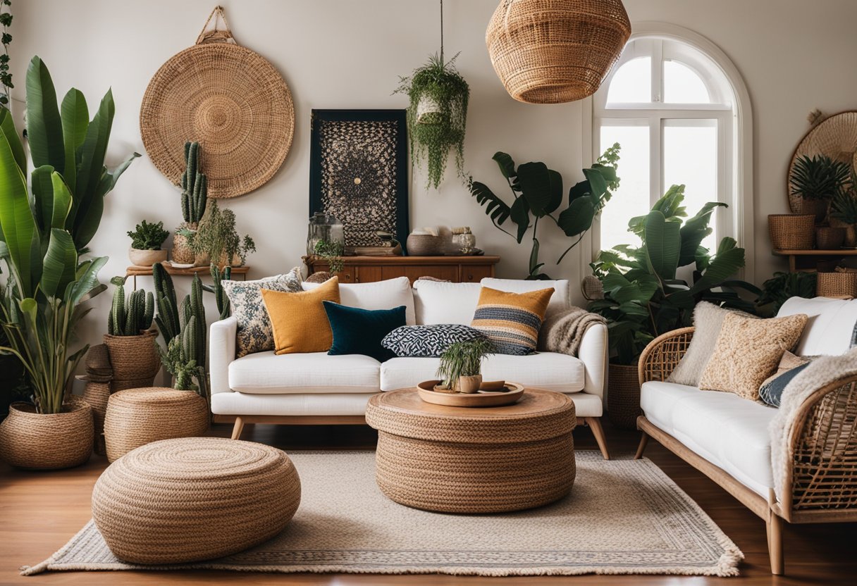 Boho Living Room Design: Tips for a Stylish Bohemian Oasis