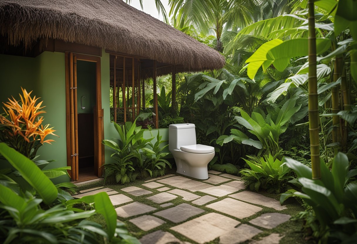 Tropical Toilet Design: Paradise in Your Bathroom