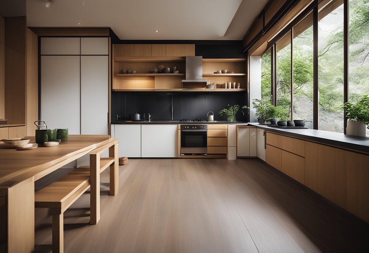 Small Japanese Kitchen Design: Minimalist & Stylish