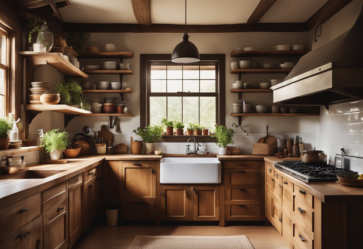 Country Kitchen Designs for Small Kitchens