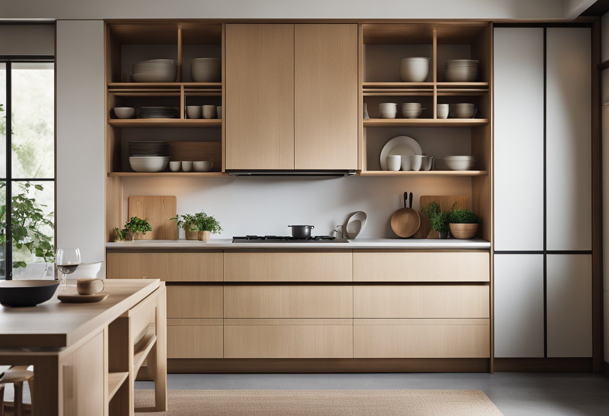 Japanese Kitchen Cabinet Design: Merging Tradition and Modernity