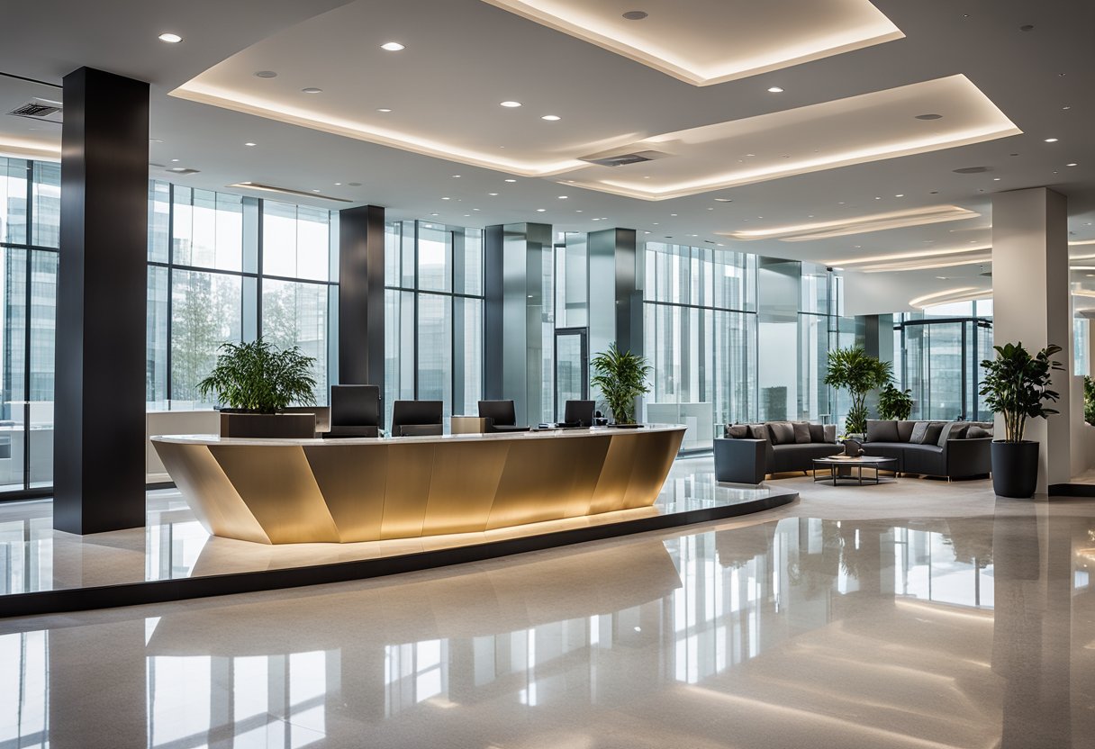Office Building Lobby Design: Creating a Welcoming and Functional ...