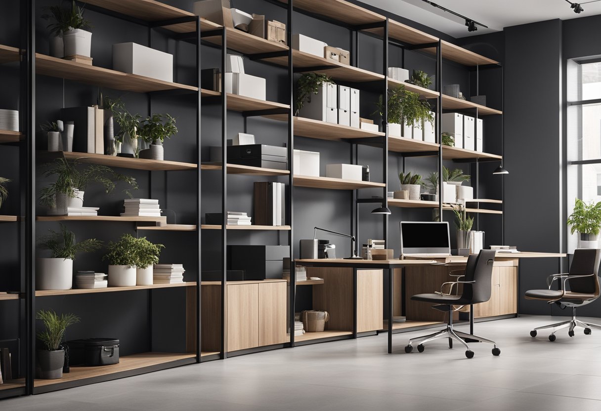 Revamp Your Workspace: Innovative Shelf Designs for Office