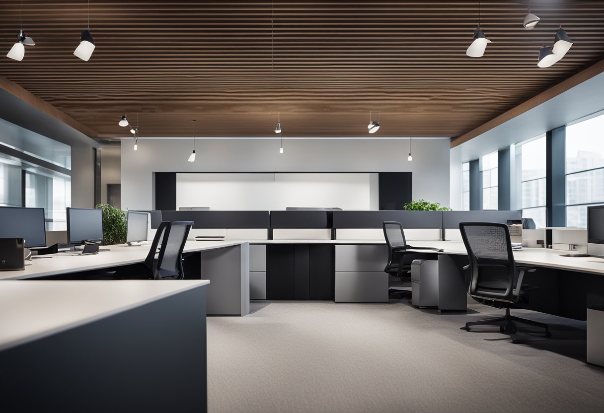 Modern Office Counter Design: Elevate Your Workspace