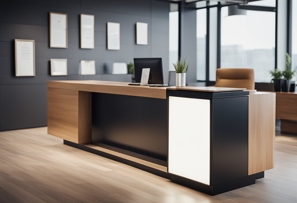 Modern Office Counter Design: Elevate Your Workspace
