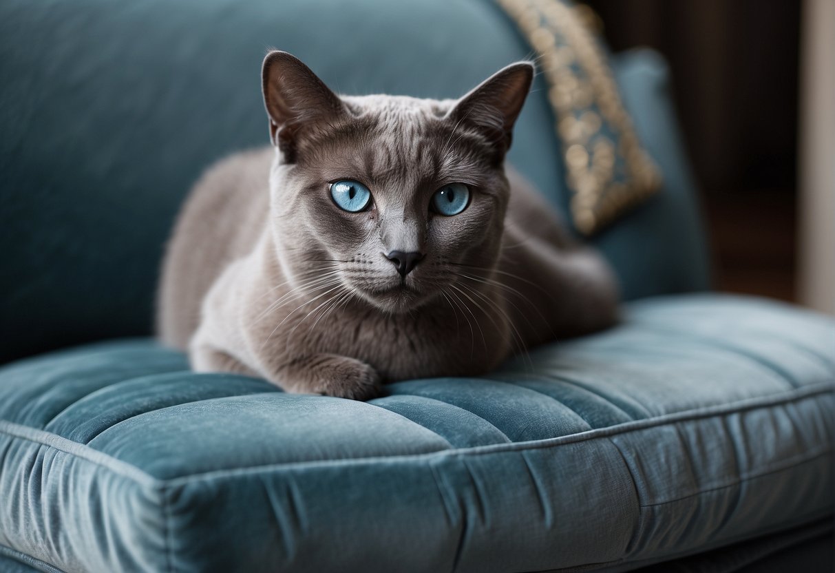 Russian Blue Siamese Mix Cat: Unveiling the Ultimate Feline Enigma!