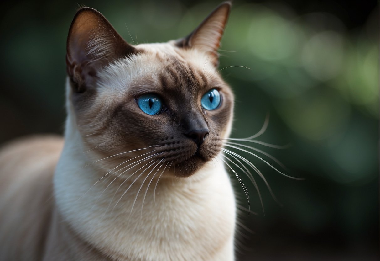 Siamese Burmese Cat Mashup: The Purr-fect Blend of Feline Royalties!