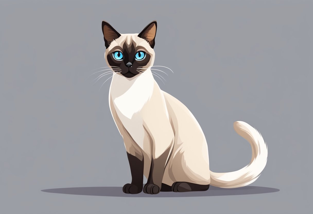 Siamese Cat with White Paws: Unveiling the Sock-Footed Feline Overlord!