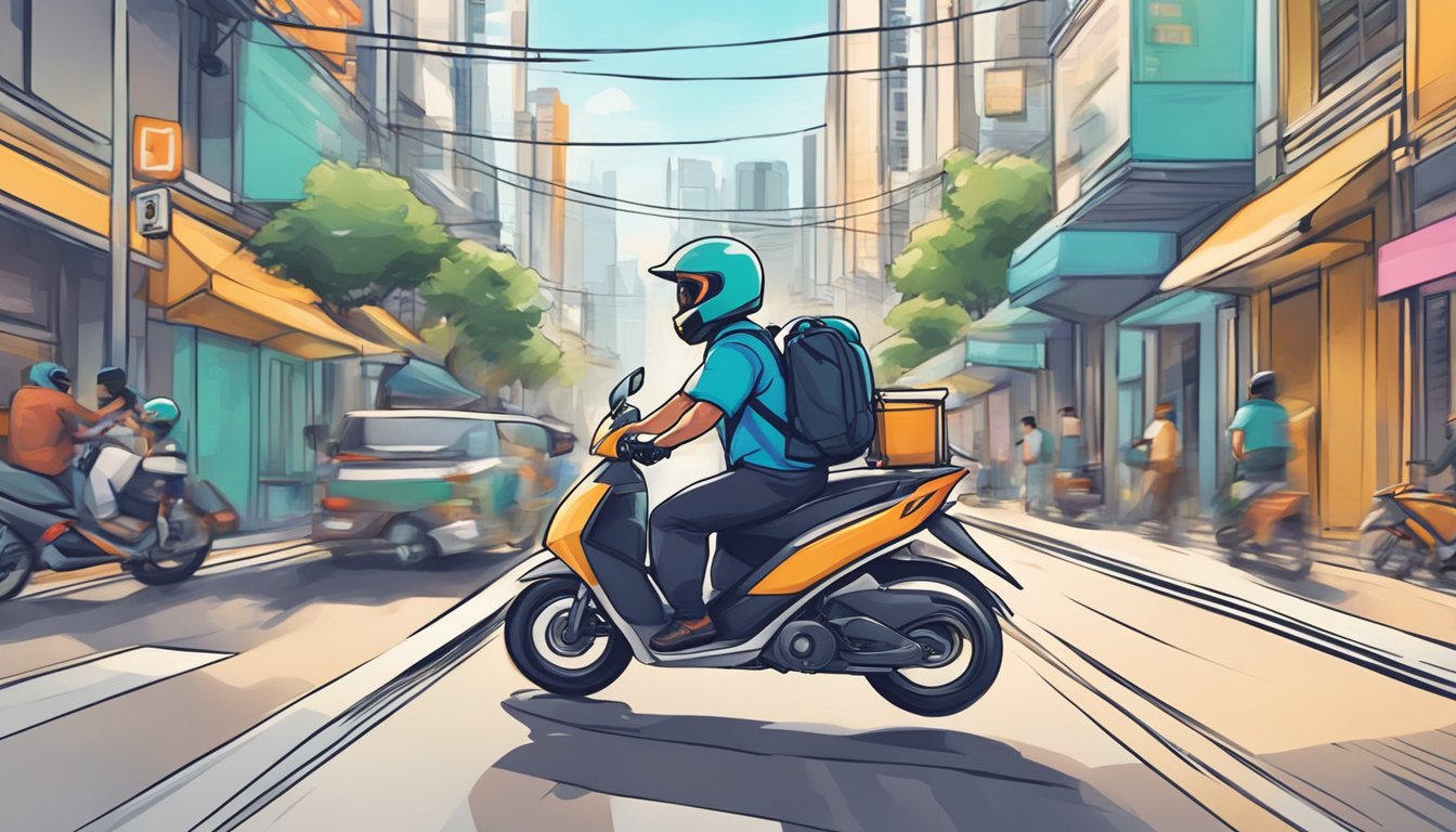 How to Be a Food Delivery Rider in Singapore┃Quick Credit®