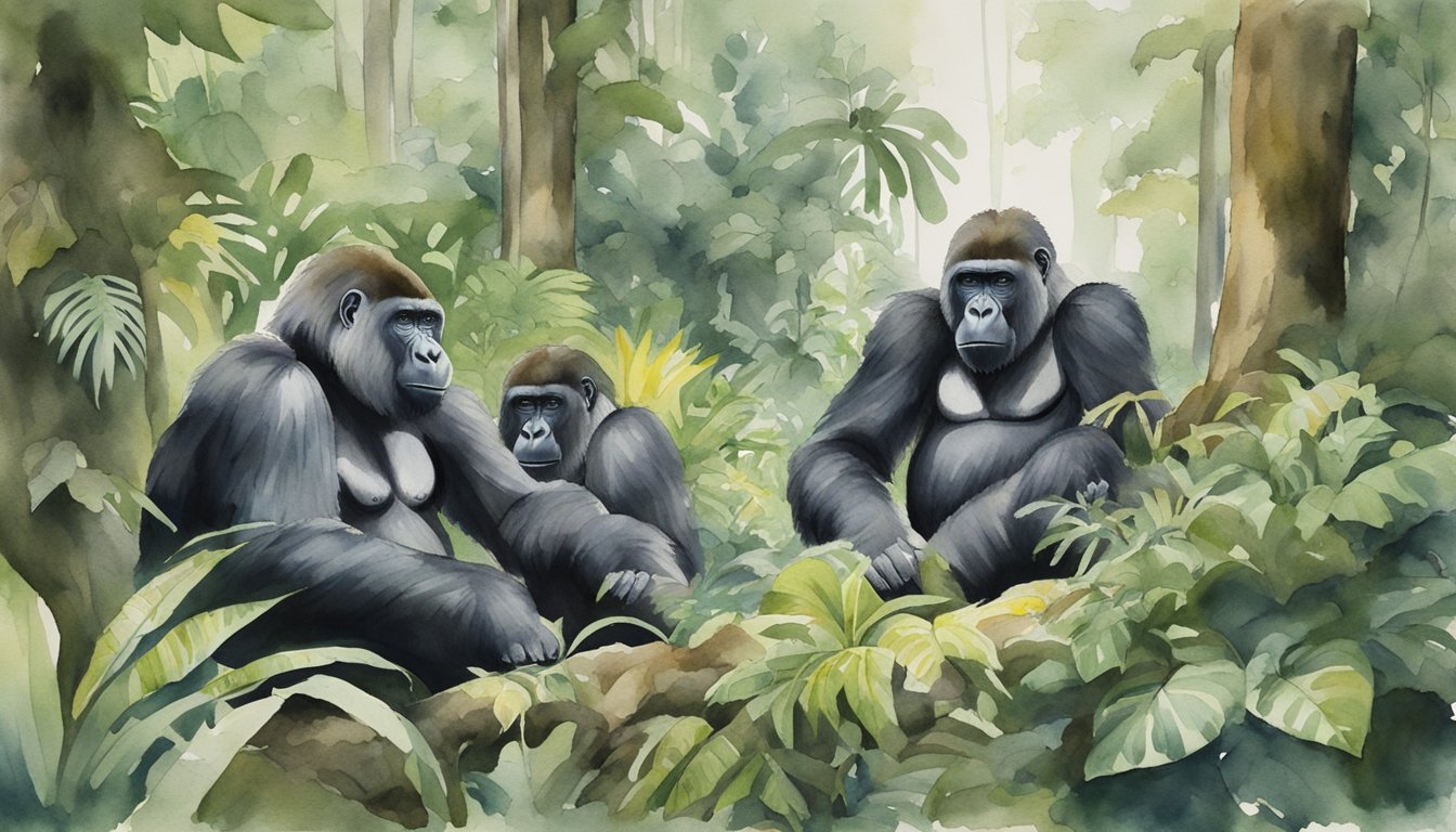 Western Lowland Gorilla Habitat: Exploring Their Rainforest Home