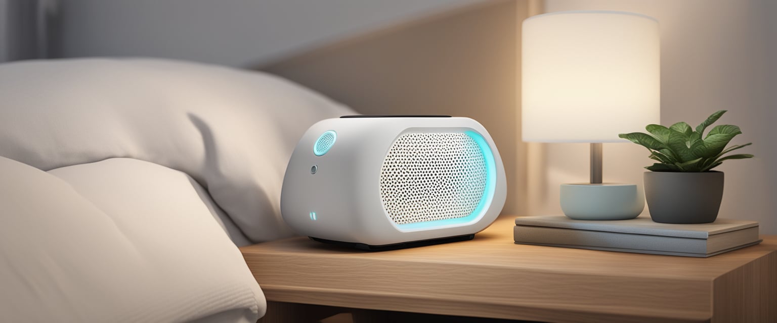 Portable White Noise Machine: Perfect for a Good Night's Sleep