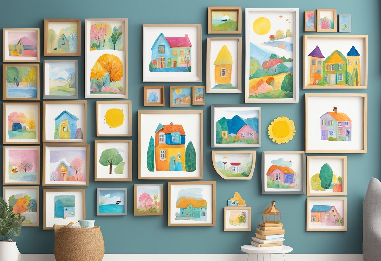 How to Create a Mini Art Gallery at Home with Your Child - LearningMole