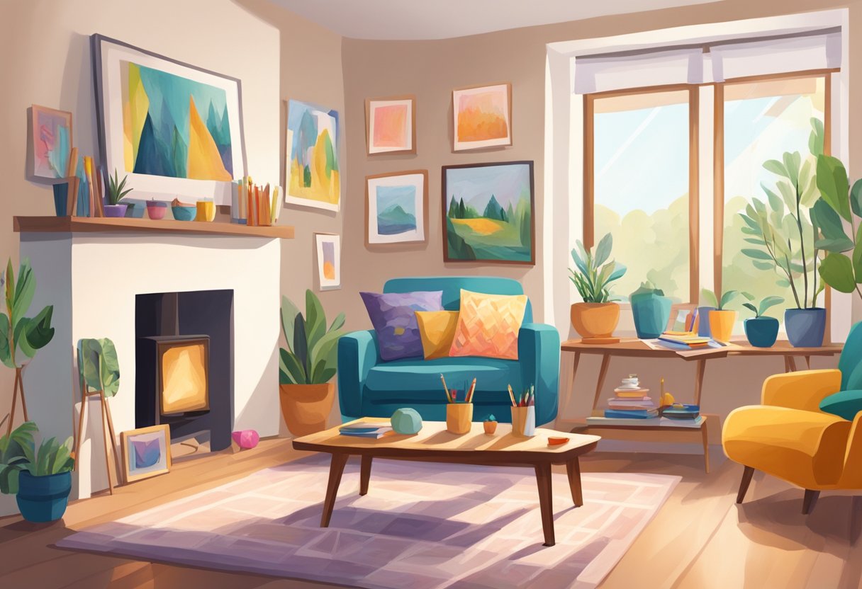 How to Create a Mini Art Gallery at Home with Your Child - LearningMole