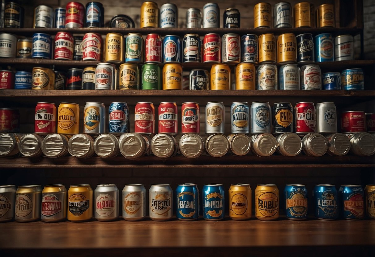 Beer Can Furniture Vintage HANDMADE TIN POP BEER CAN Doll Furniture,