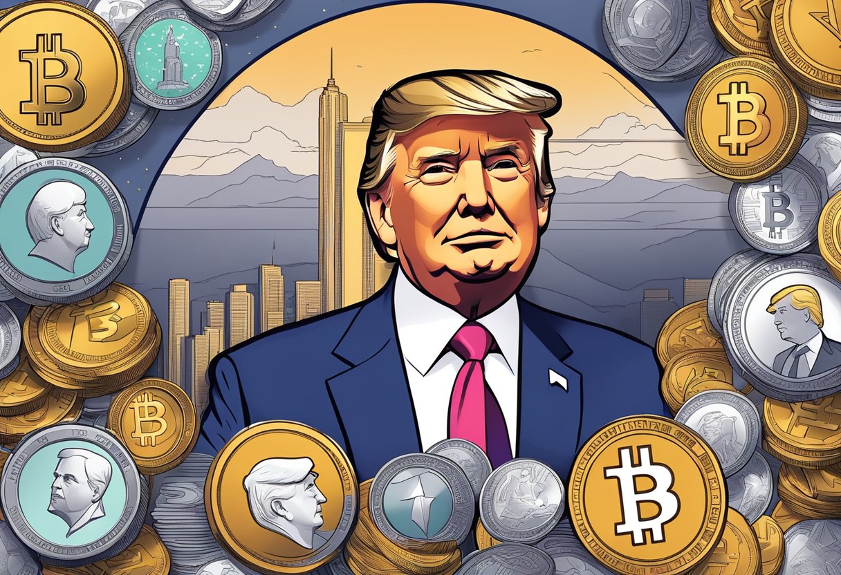Trump-Themed Crypto Tokens Are Pumping Ahead of Election