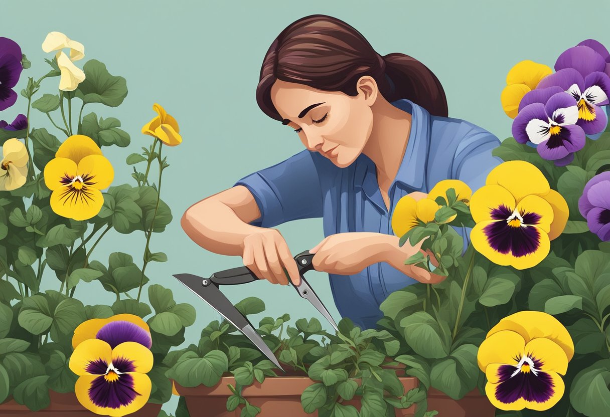 How to Prune Pansies for Maximum Bloom - Evergreen Seeds